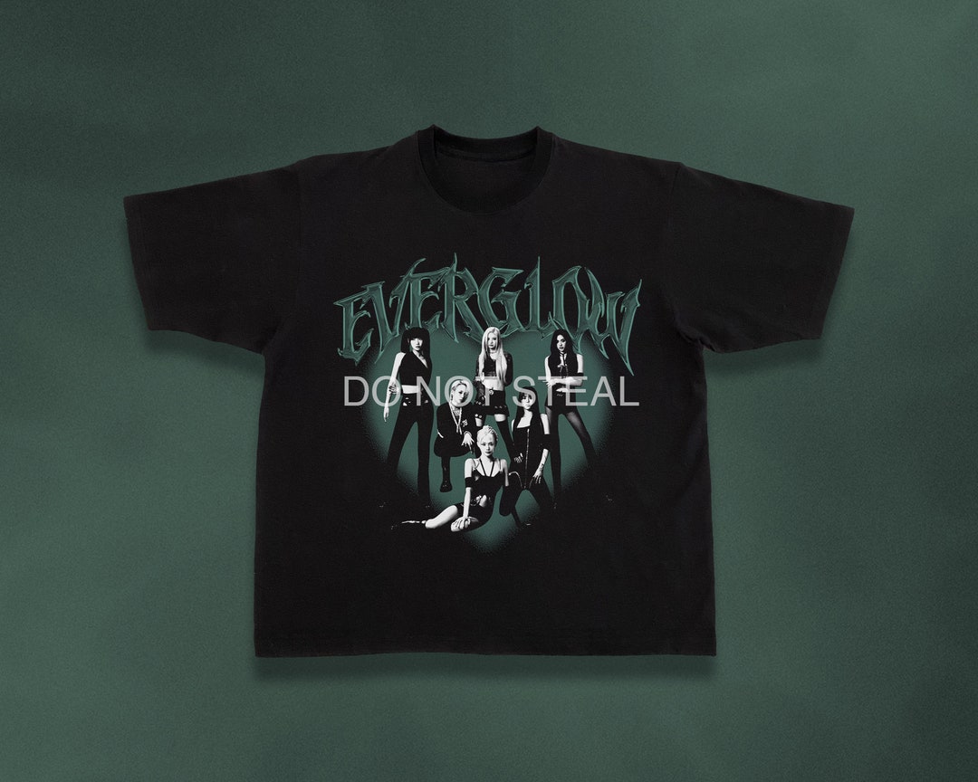 EVERGLOW All My Girls Tour Shirt Kpop Merch Album Lightstick Photocard ...