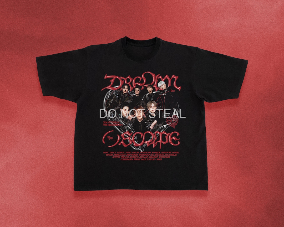 NCT DREAM Dreamscape Shirt, Kpop Merch Concert Tour - Etsy