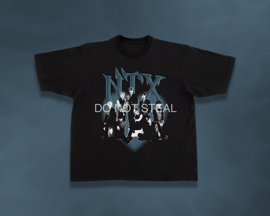 NTX New Ground Tour Shirt Kpop Merch Album Light Stick Photocard Holder ...