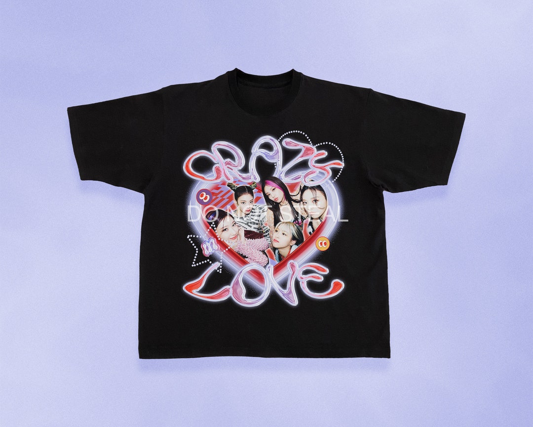 ITZY Crazy in Love Loco Swipe Born to Be Tour Shirt Kpop Merch Album ...
