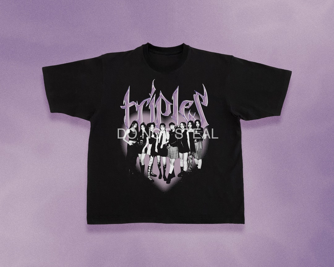 TRIPLES Authentic Lovelution Tour Shirt Kpop Merch Lightstick Photocard ...