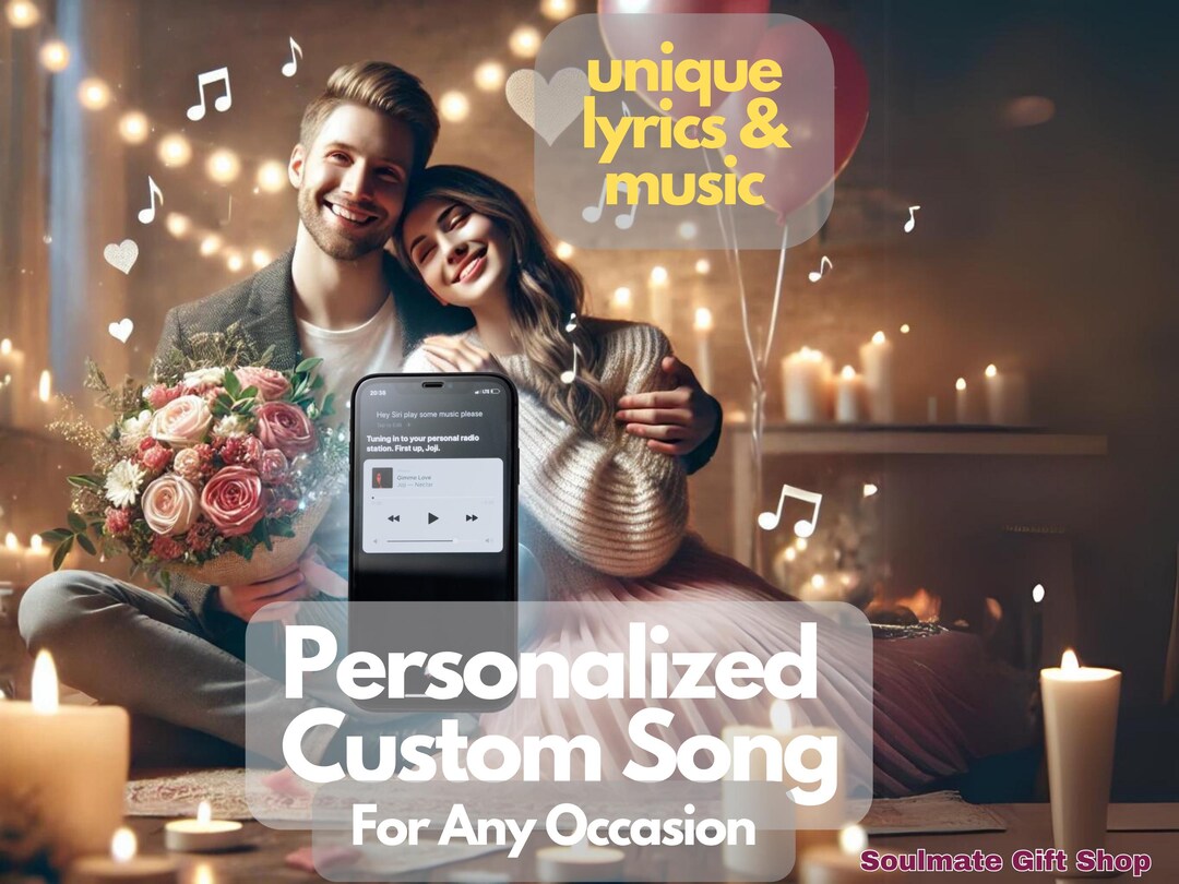 Custom Personalized Song for Special Occasions - Personalized Gift ...