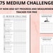 30 SOFT Challenge Tracker, Day Challenge Printable, Weight Loss ...
