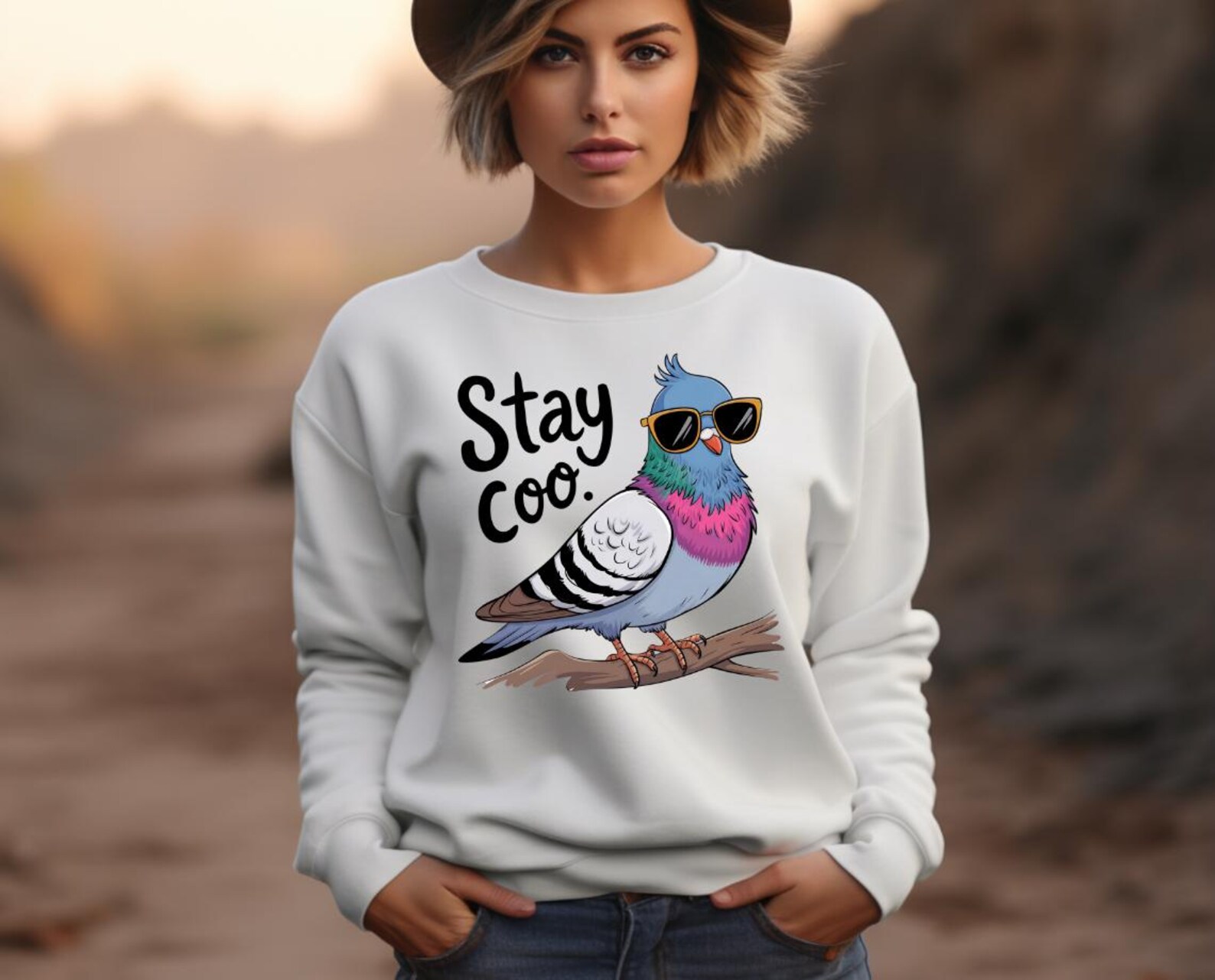 Pigeon Shirt Png, Stay Coo Shirt, Funny Pigeon Shirt, Cute Bird Meme ...