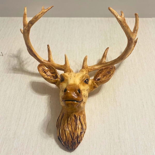 Deer Head Wall Mount - Etsy