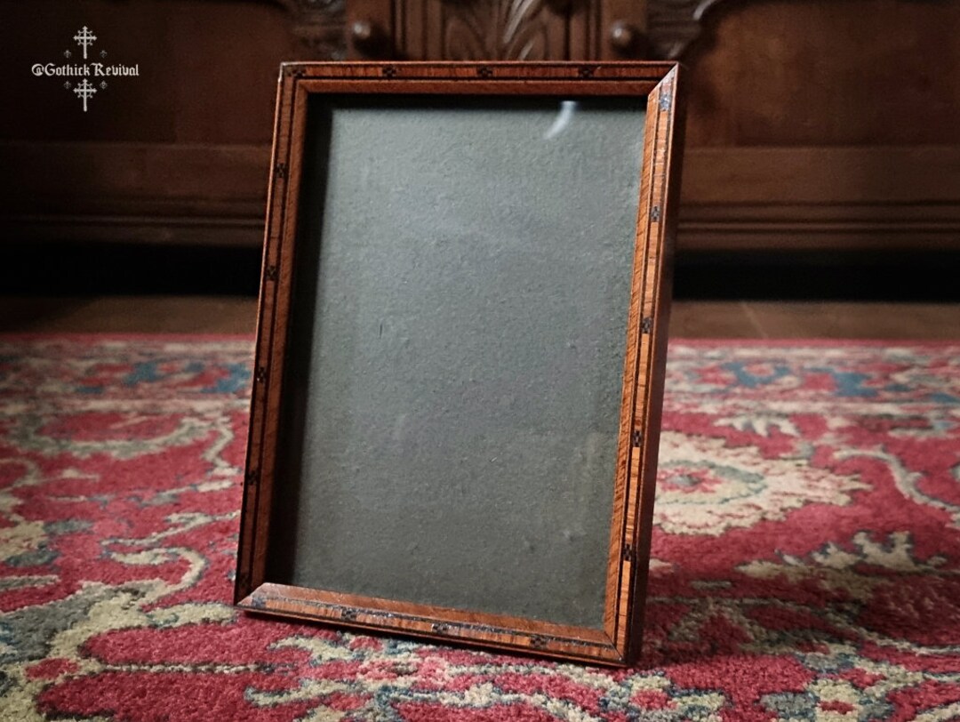Rare Antique 19th Century Tunbridge Ware Inlaid Photo Frame, Victorian ...