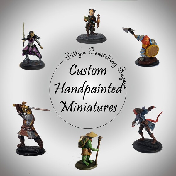Custom Dnd Miniature - Etsy