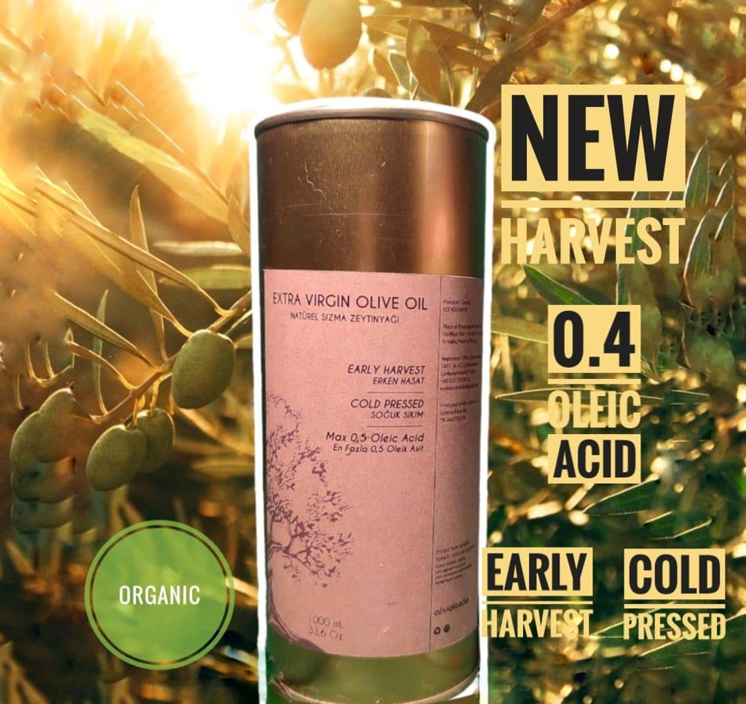 2024 Olivia Familia Early Harvest Cold-pressed Organic Extra Virgin Olive Oil – Pure Anatolian ...