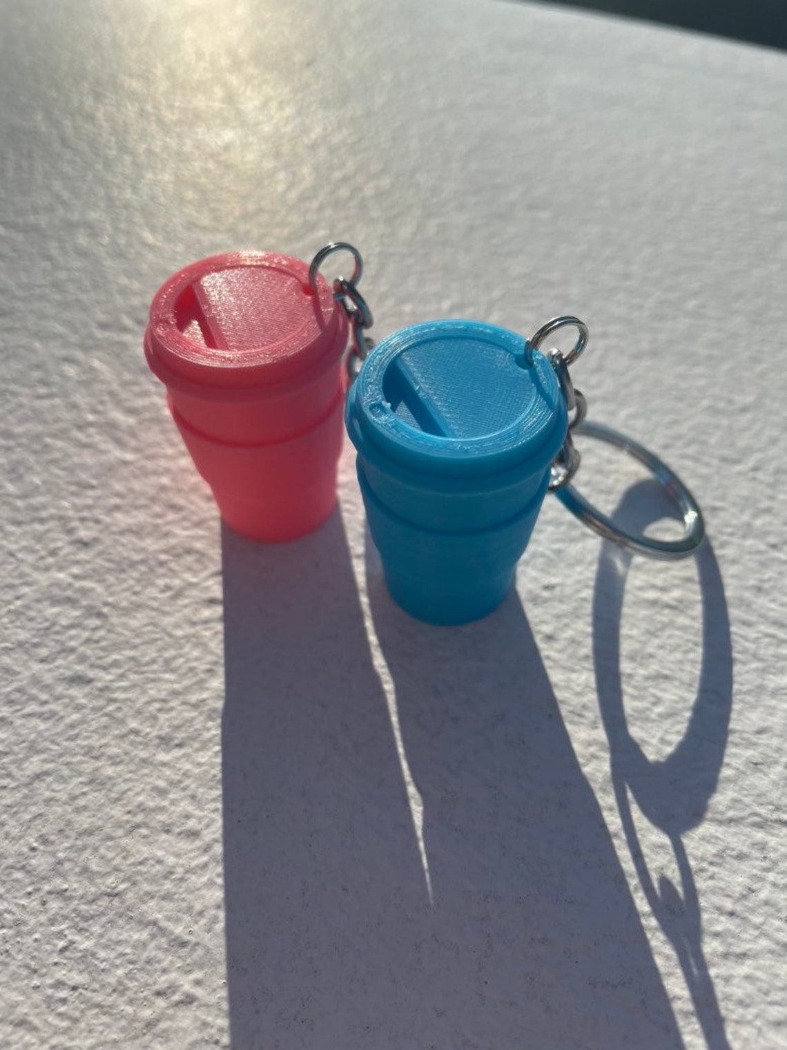 3D Printable Coffee Cup Keyring STL FILE Instant Download - Etsy