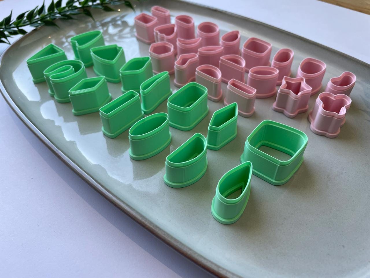 Polymer Clay Cutter Set, 3D Printed Dangle Shapes for DIY Crafts, Ideal ...