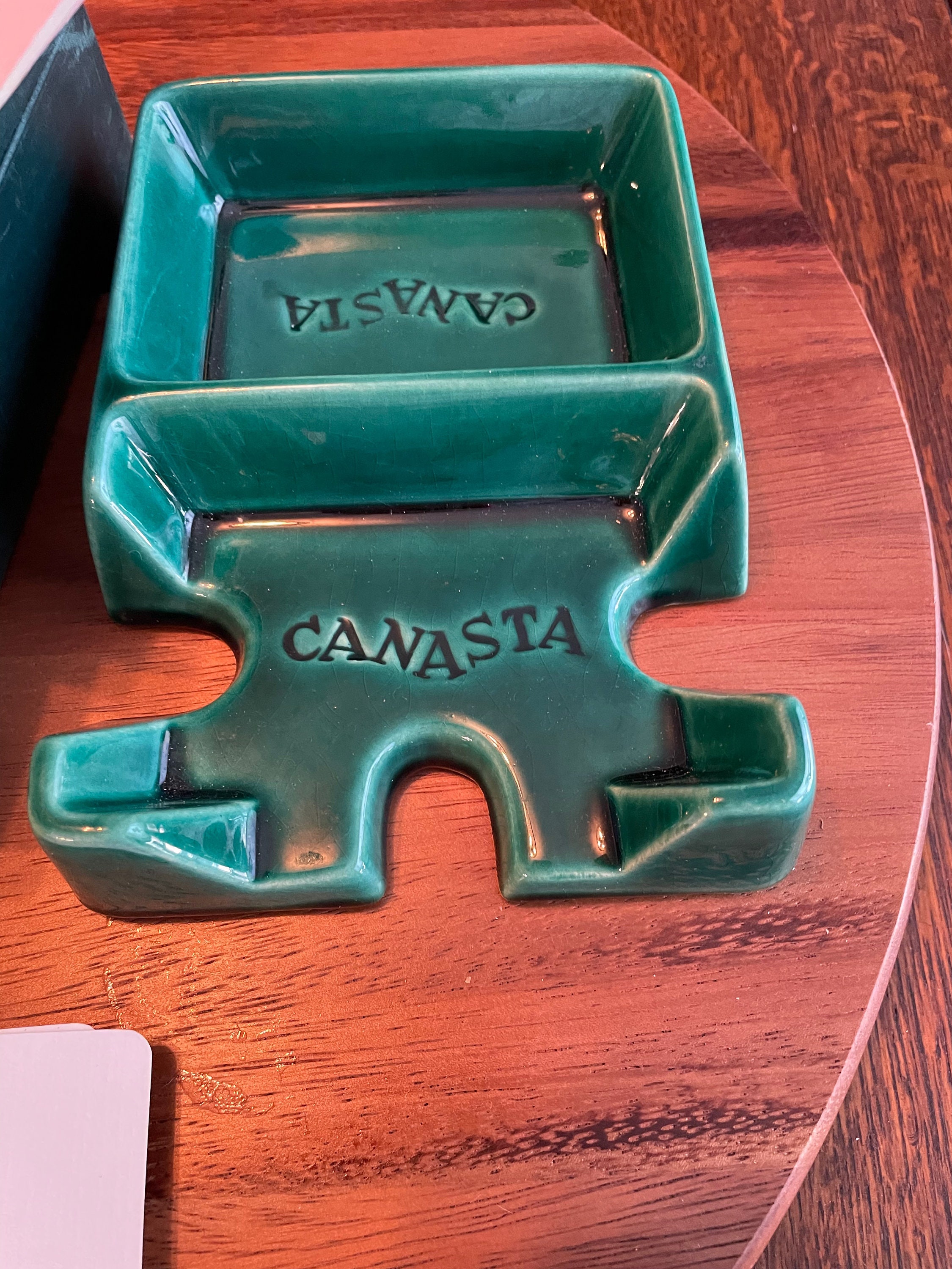 Vintage French Canasta Set - Etsy