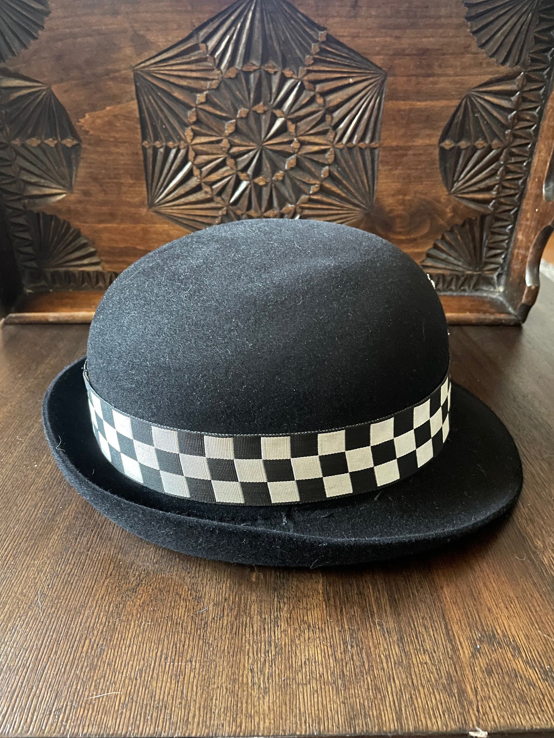 Authentic Vintage British Police WPC Bowler Hat | Etsy
