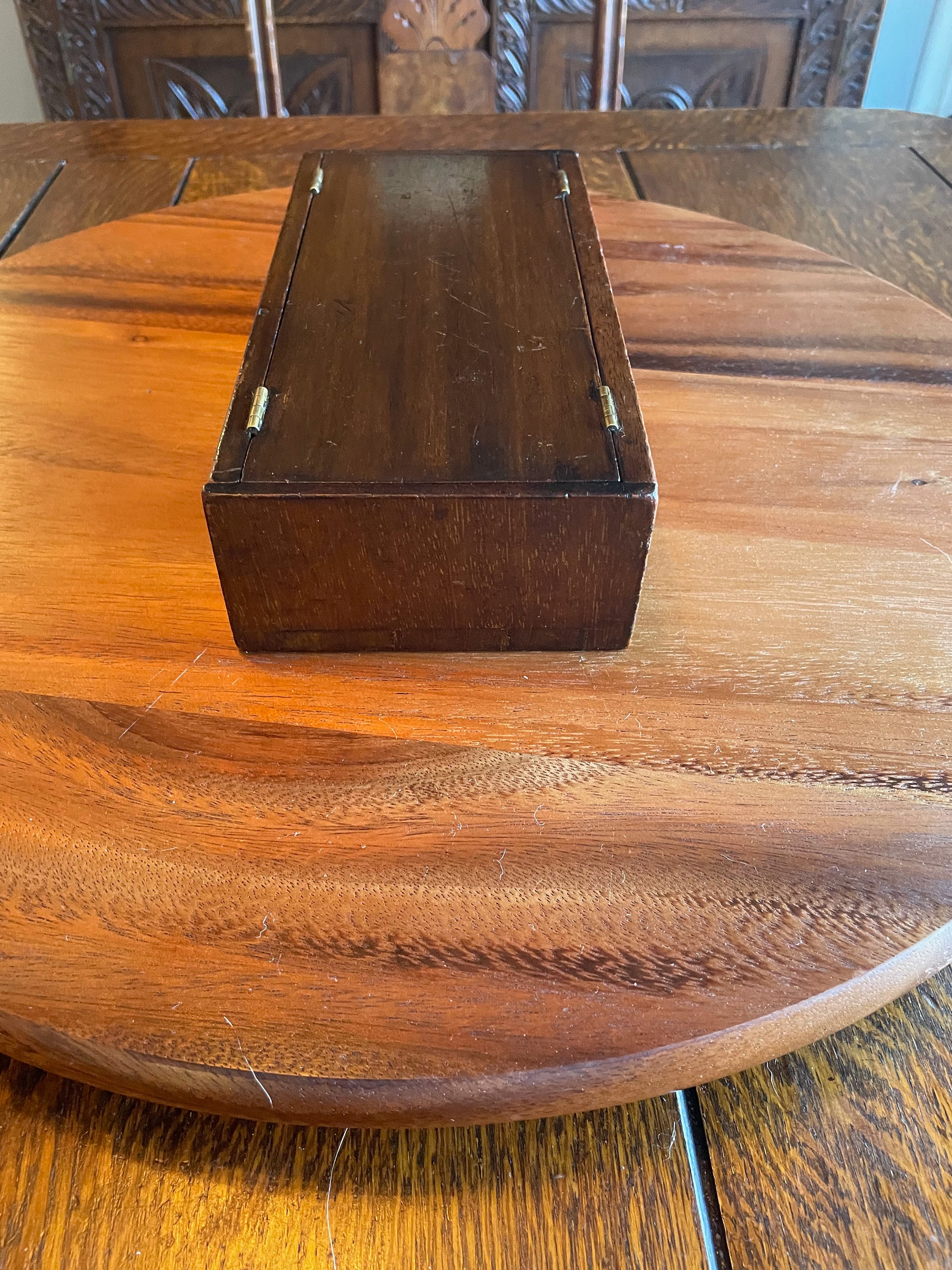 Vintage Wooden Folding Box - Etsy