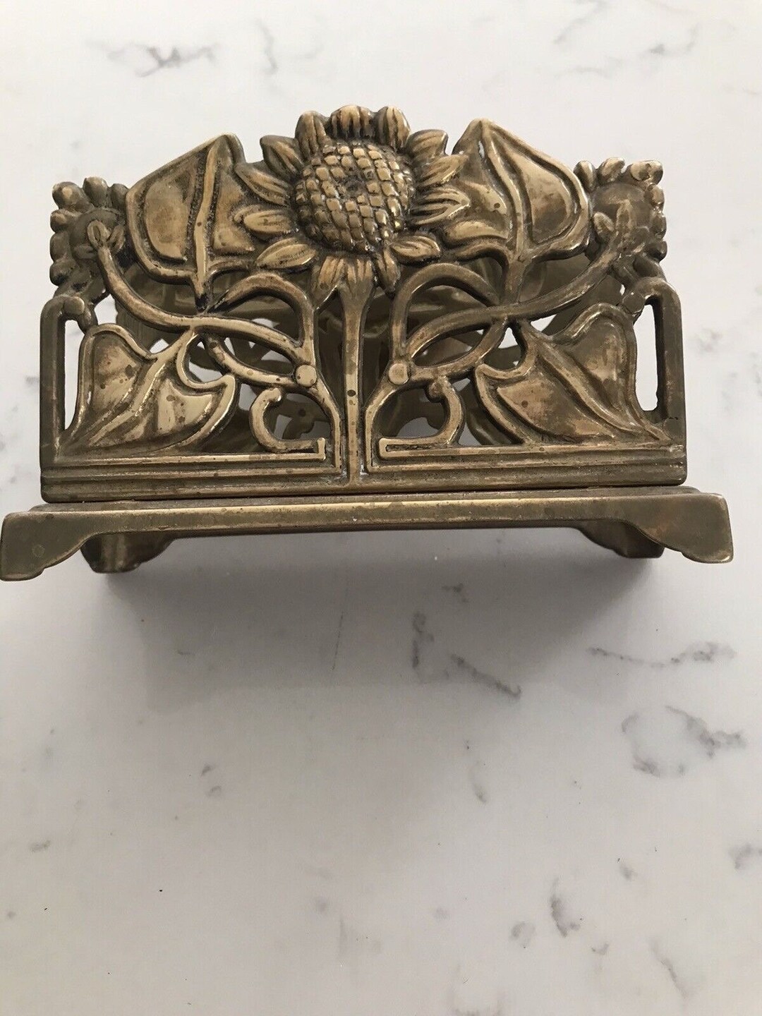 Beautiful Brass Antique Letter Rack/holder - Etsy