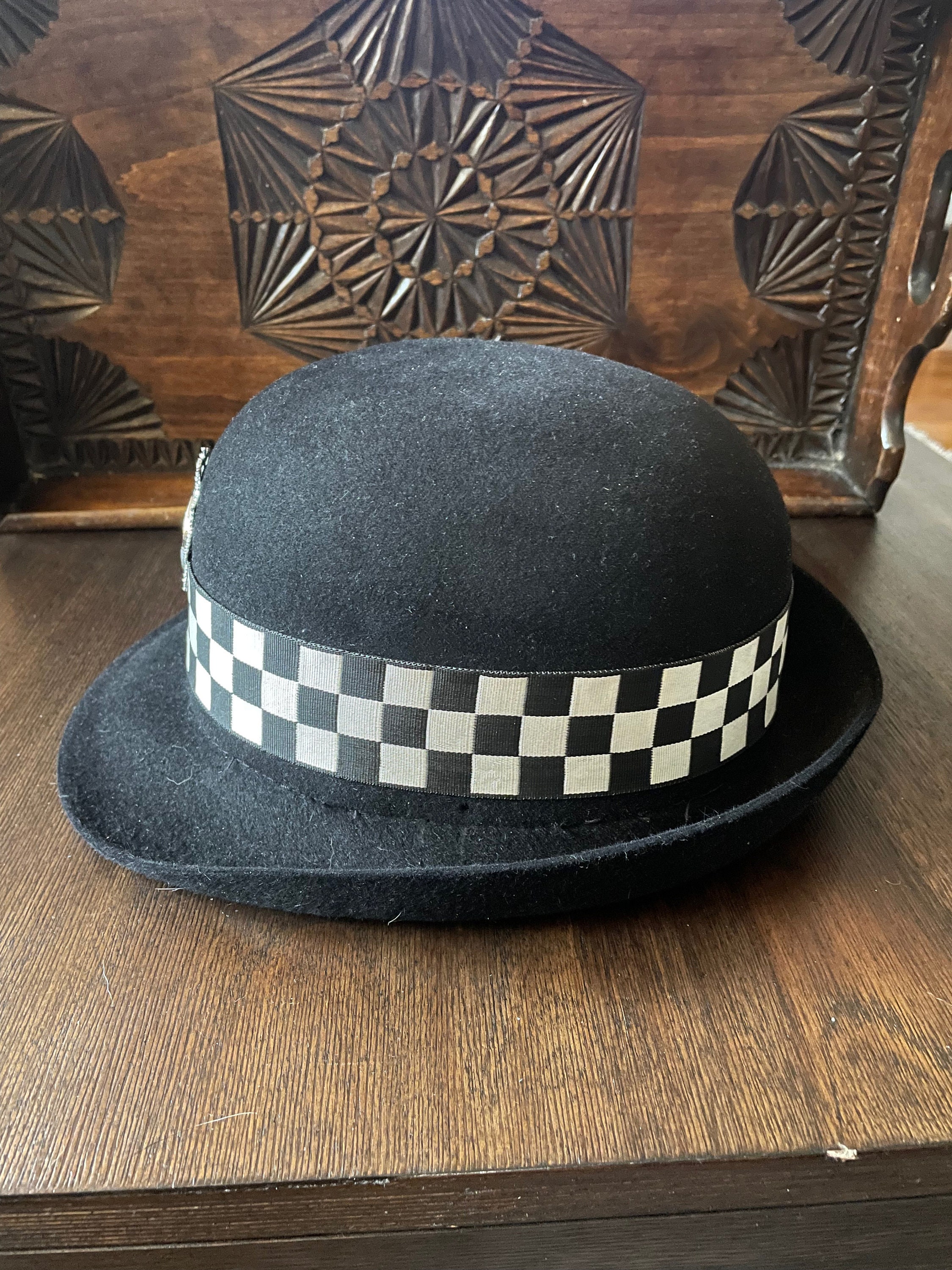 Authentic Vintage British Police WPC Bowler Hat - Etsy