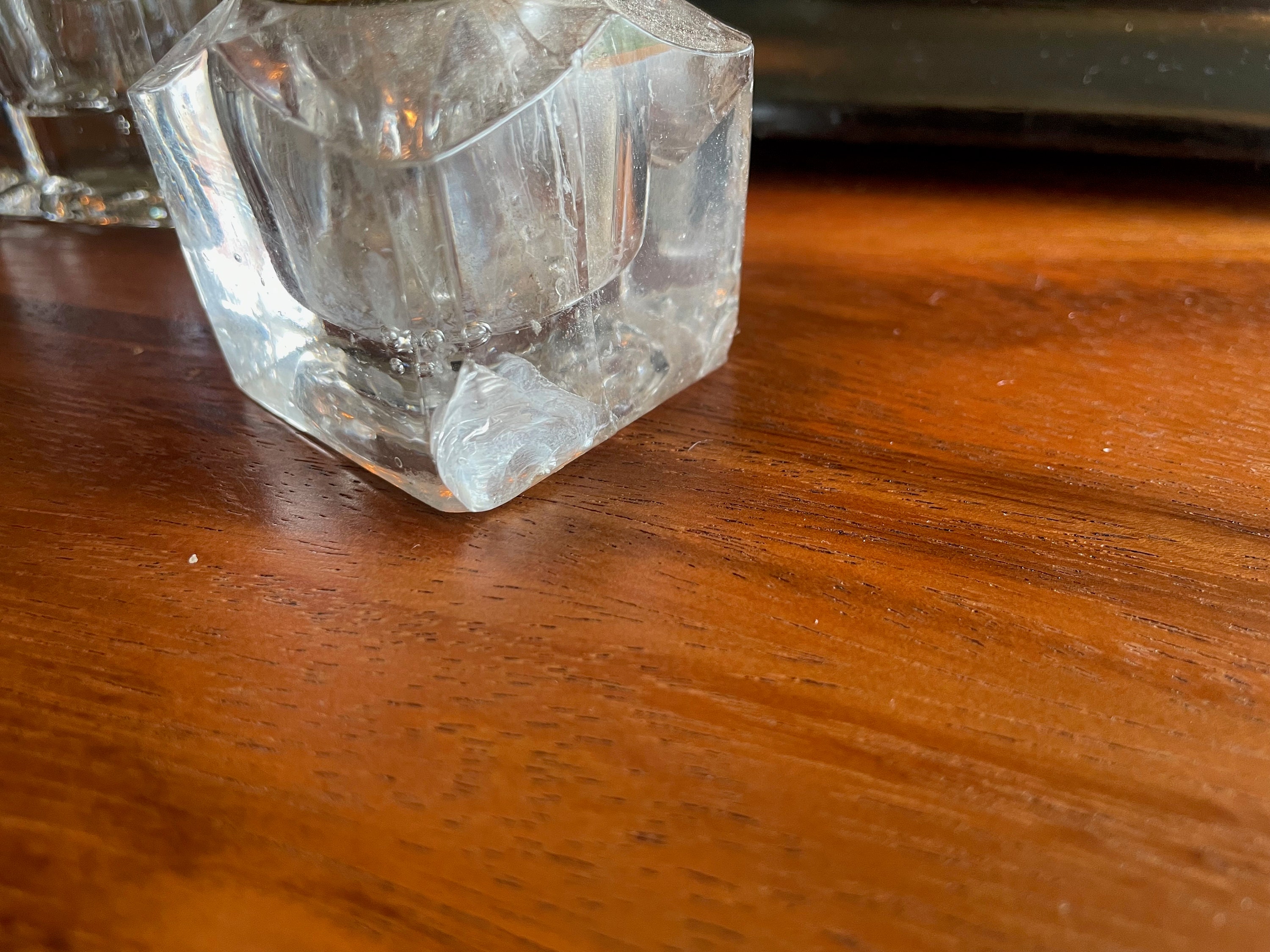 Beautiful Victorian Inkwell Stand With Fountain Pen and Brass Snake ...