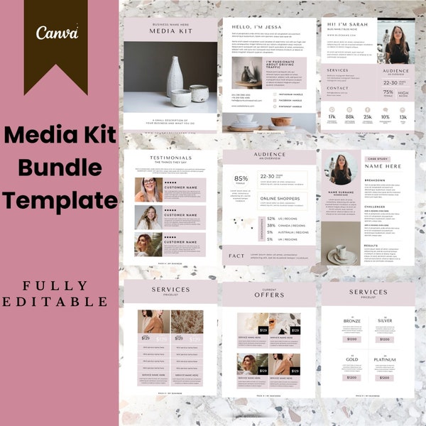 Rate Card Template - Etsy Canada