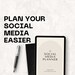 Social Media Planner, 2024 Digital Planner, Social Media Management ...
