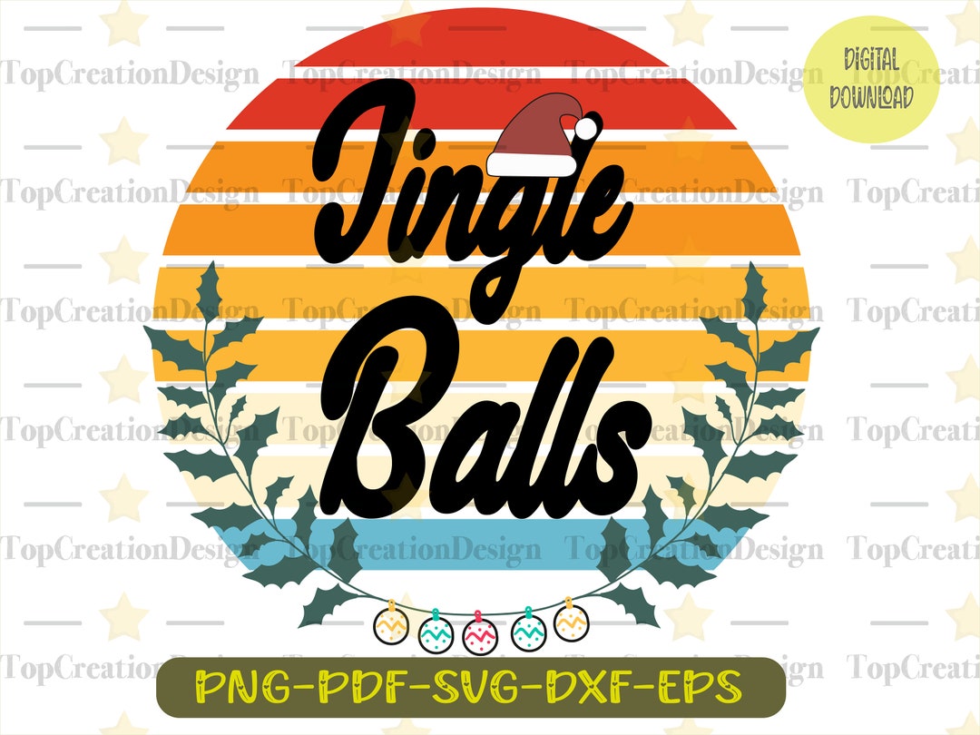 Jingle Balls SVG Tinsel Tits SVG Funny Christmas Couples - Etsy