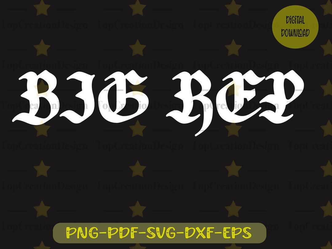 Big Rep Svg Pour Tay Tour, Rep Crop Top, Cute Tay Shirt, Rep Women's ...