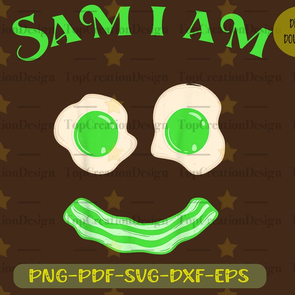 Sam I Am Svg - Etsy