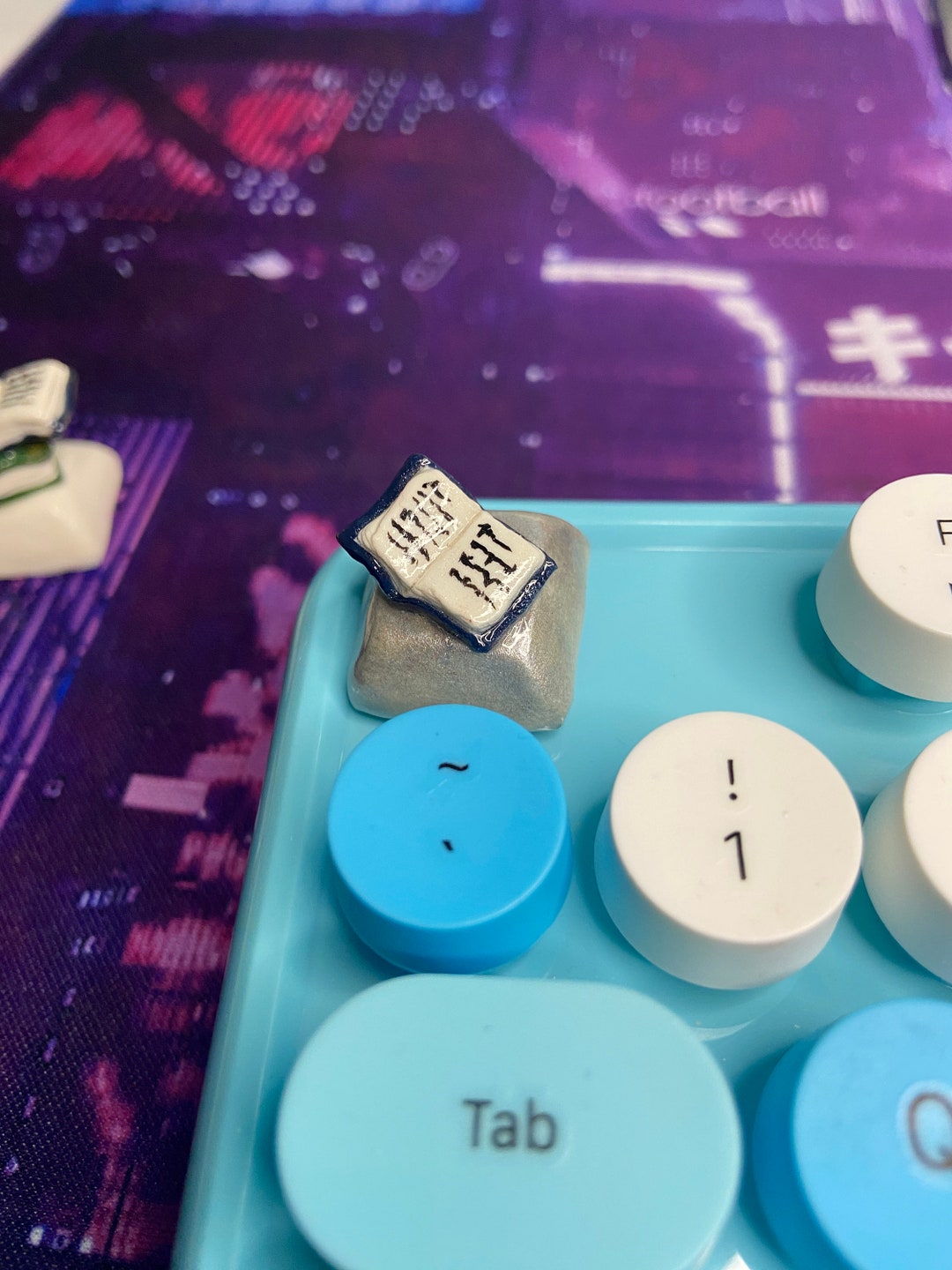 Artisan Keycap - Open Book - Etsy