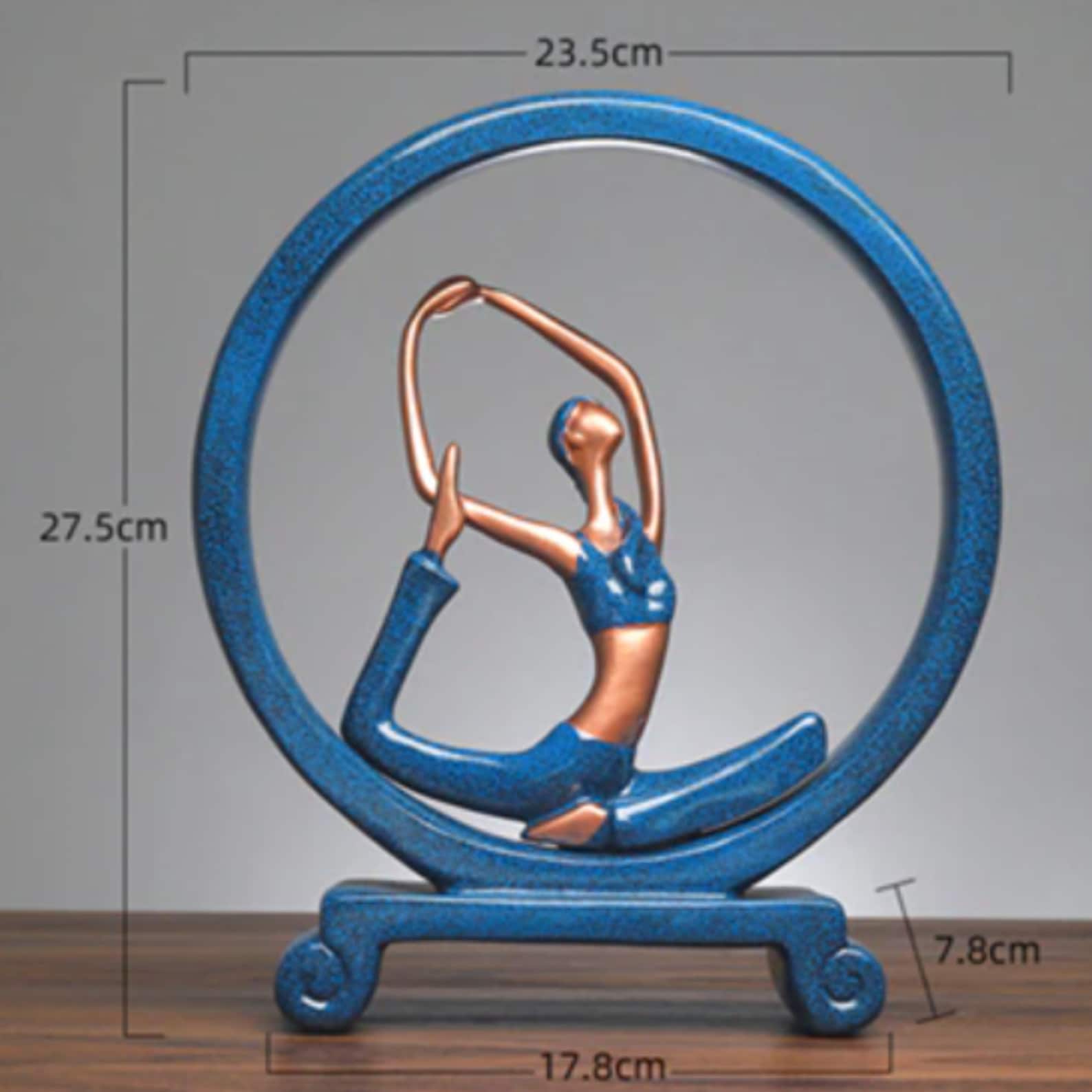 Yoga Resin Figurine 20.5cm to 27.5cm Yogi Statue Decoration - Etsy