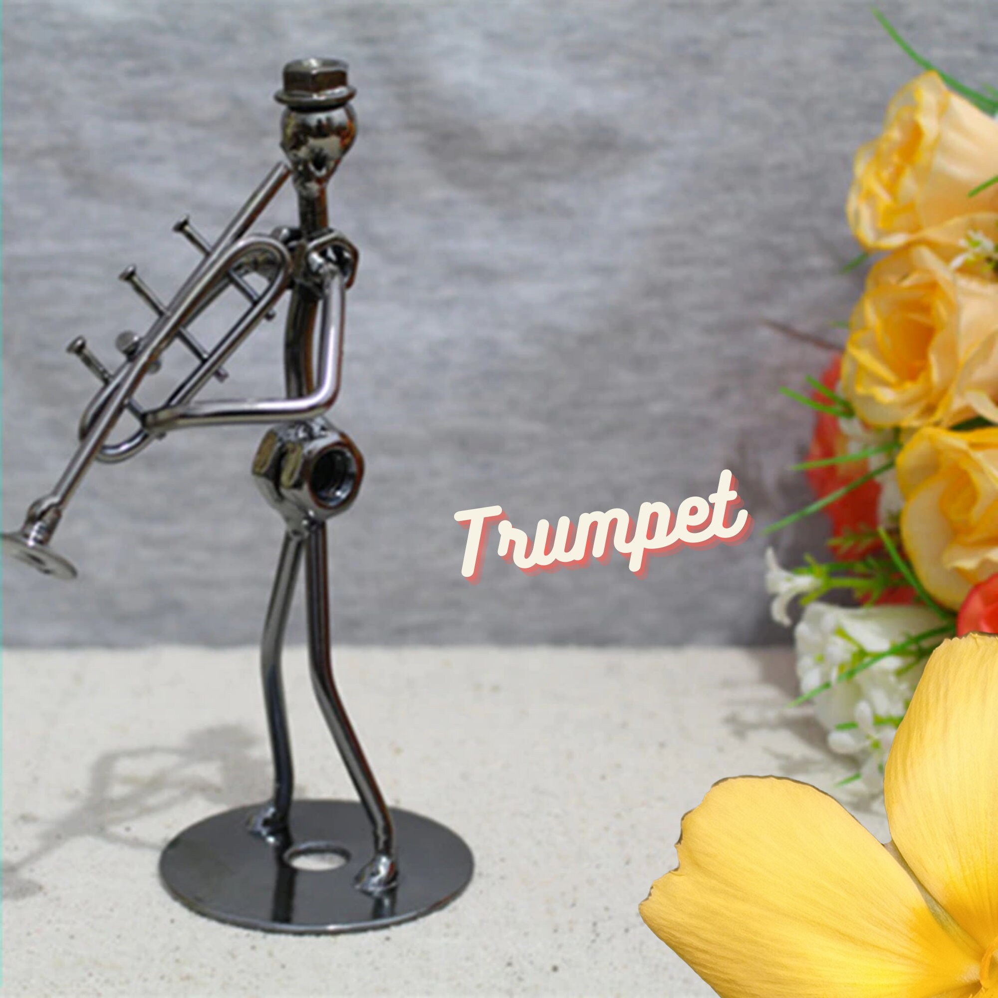 13cm Iron Music Band Figurine Minimalist Abstract Art Home - Etsy