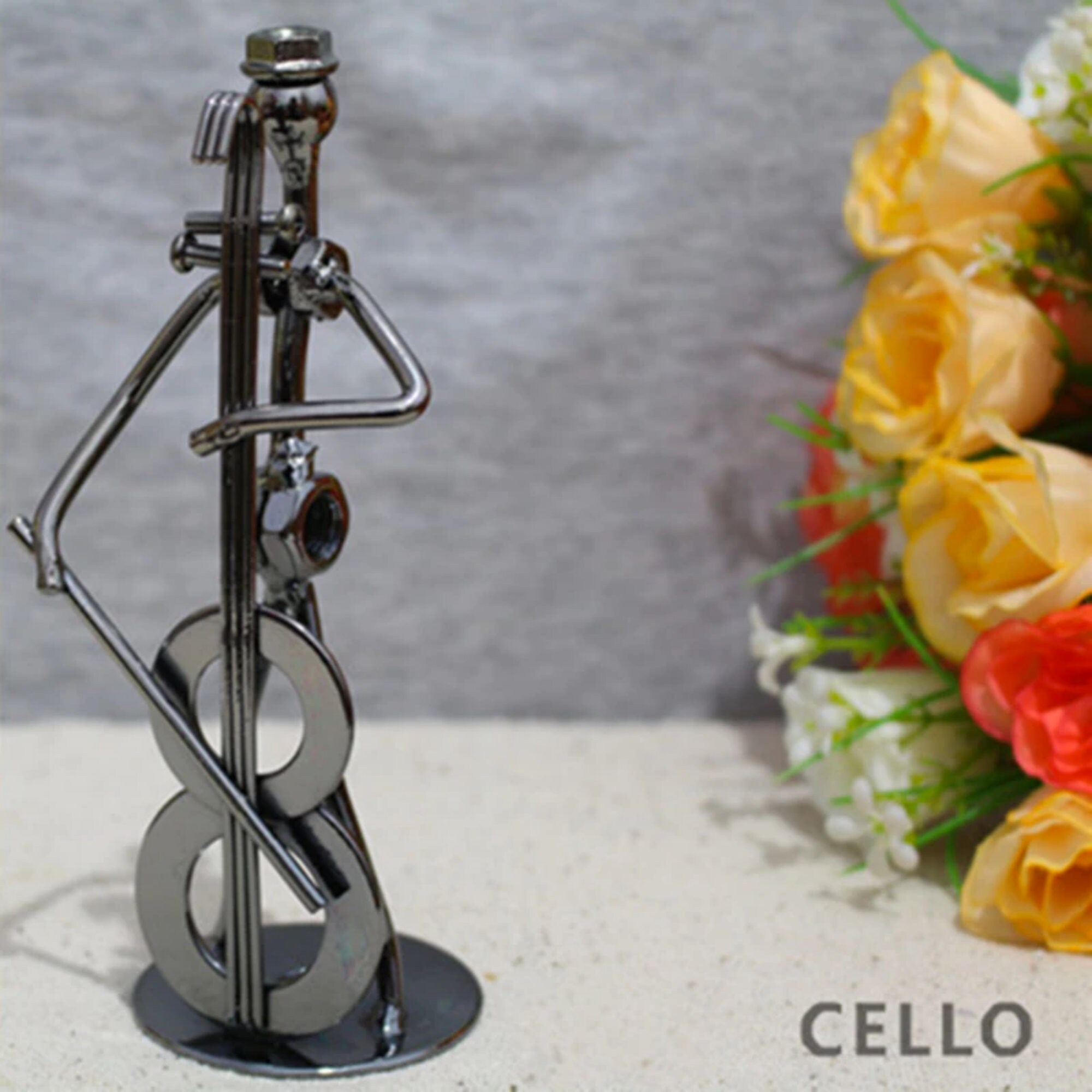 13cm Iron Music Band Figurine Minimalist Abstract Art Home - Etsy