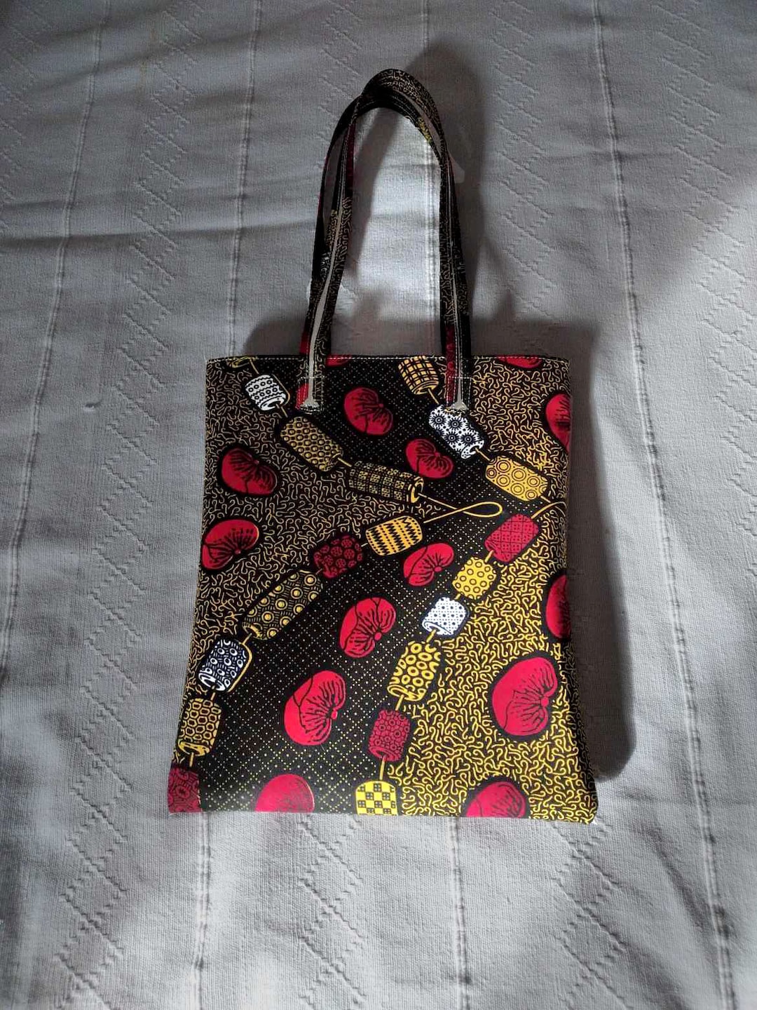 African Bag Type Tote Bag Wax - Etsy