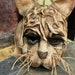 Creepy Scary Cult Occult Burlap Cat Mask - Adult Halloween, Wicker Man ...