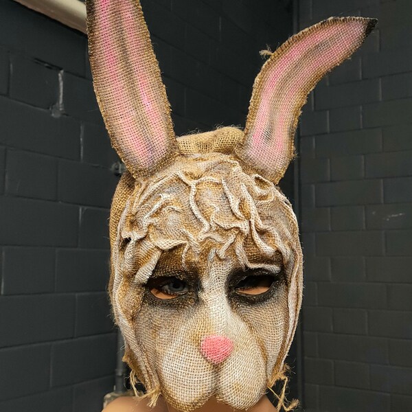 Rabbit Mask - Etsy UK