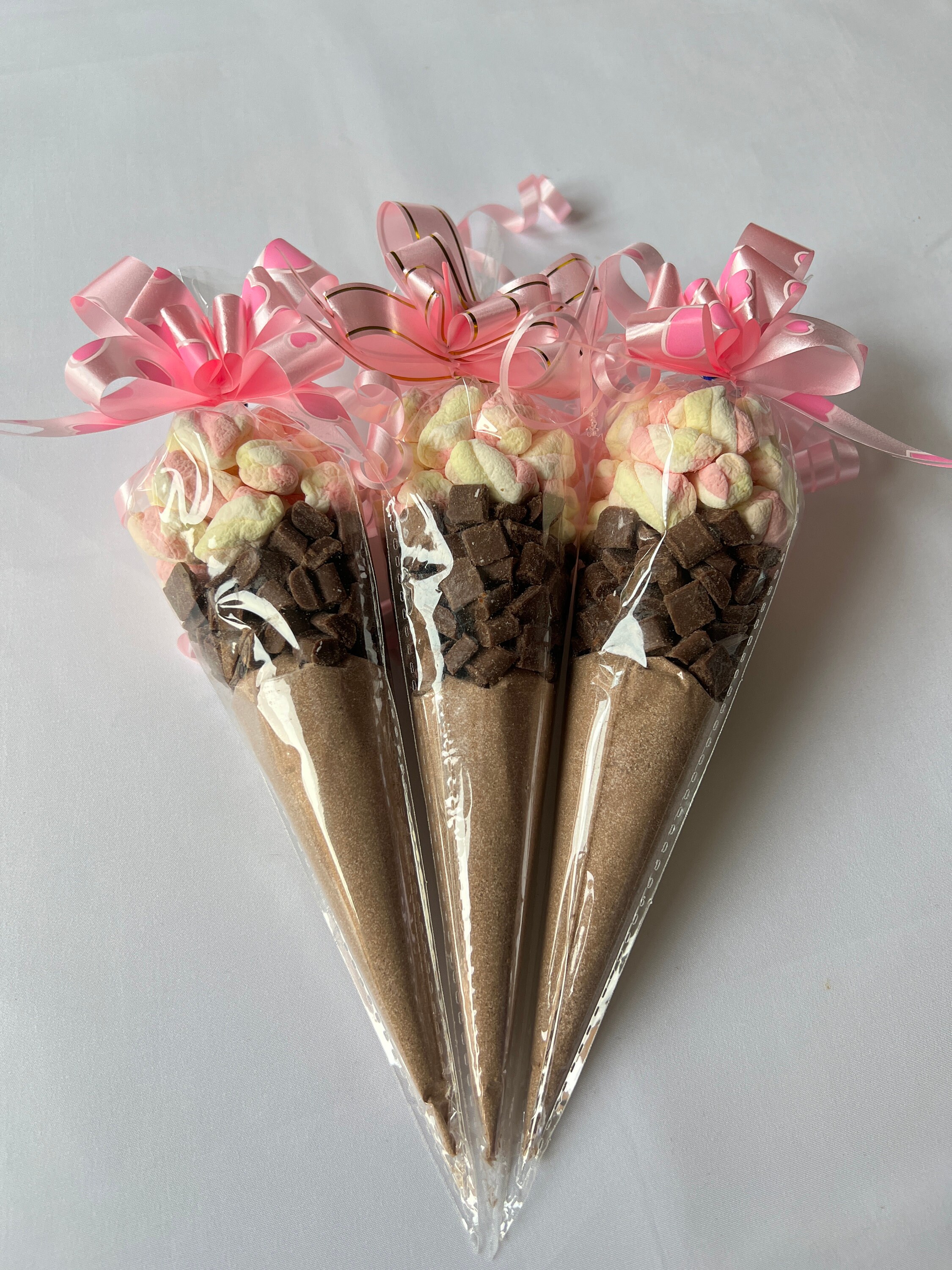 Hot Chocolate Cones Pre Mixed Ready to Assemble - Etsy UK