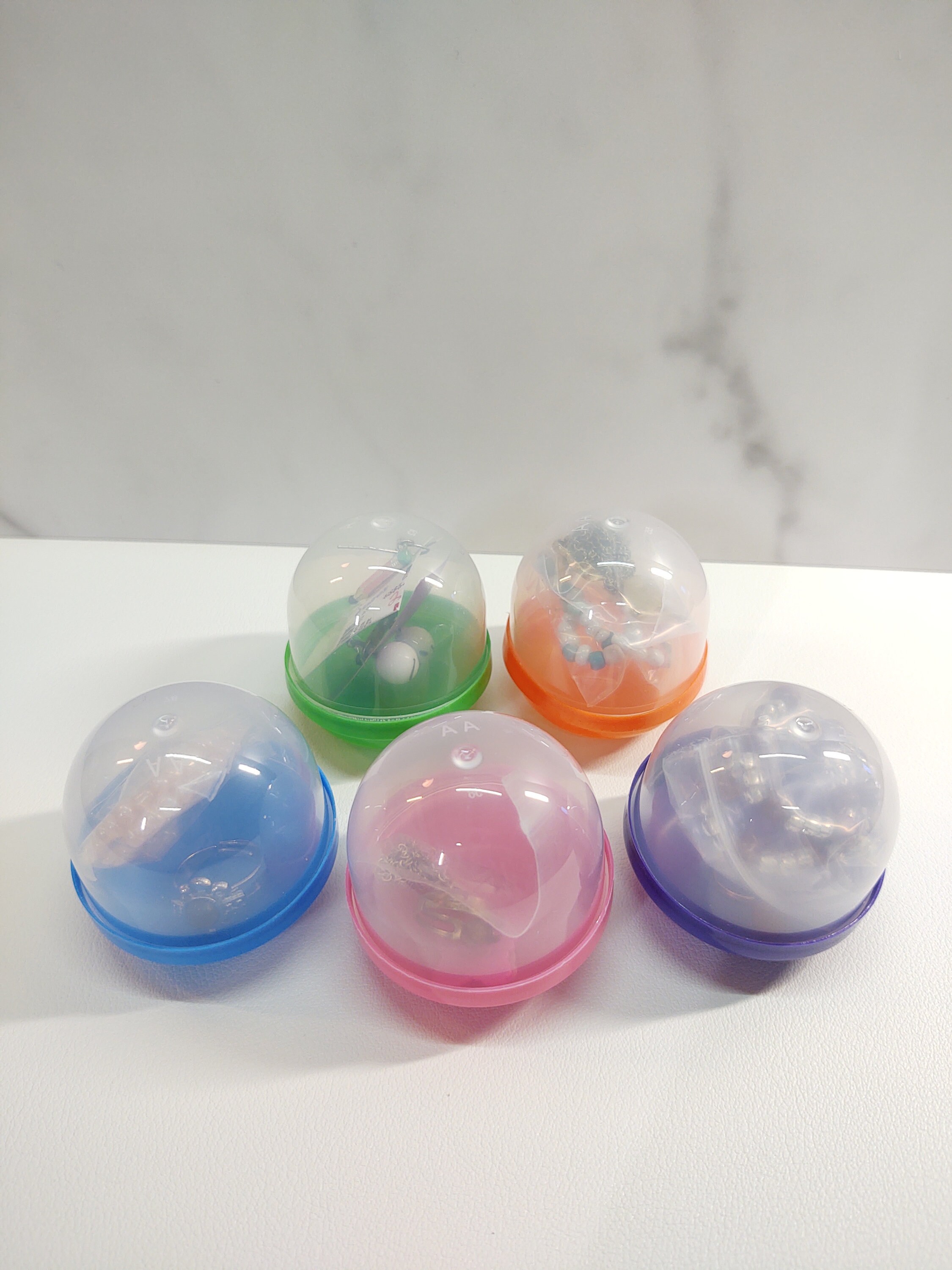 10 Items Kids Mystery Pods Treasure Hunt Children's Jewelry Craft ...