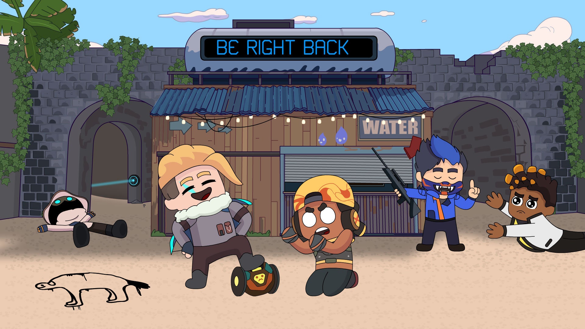 Valorant Team Background Breeze / Stream starting soon / Be - Etsy España