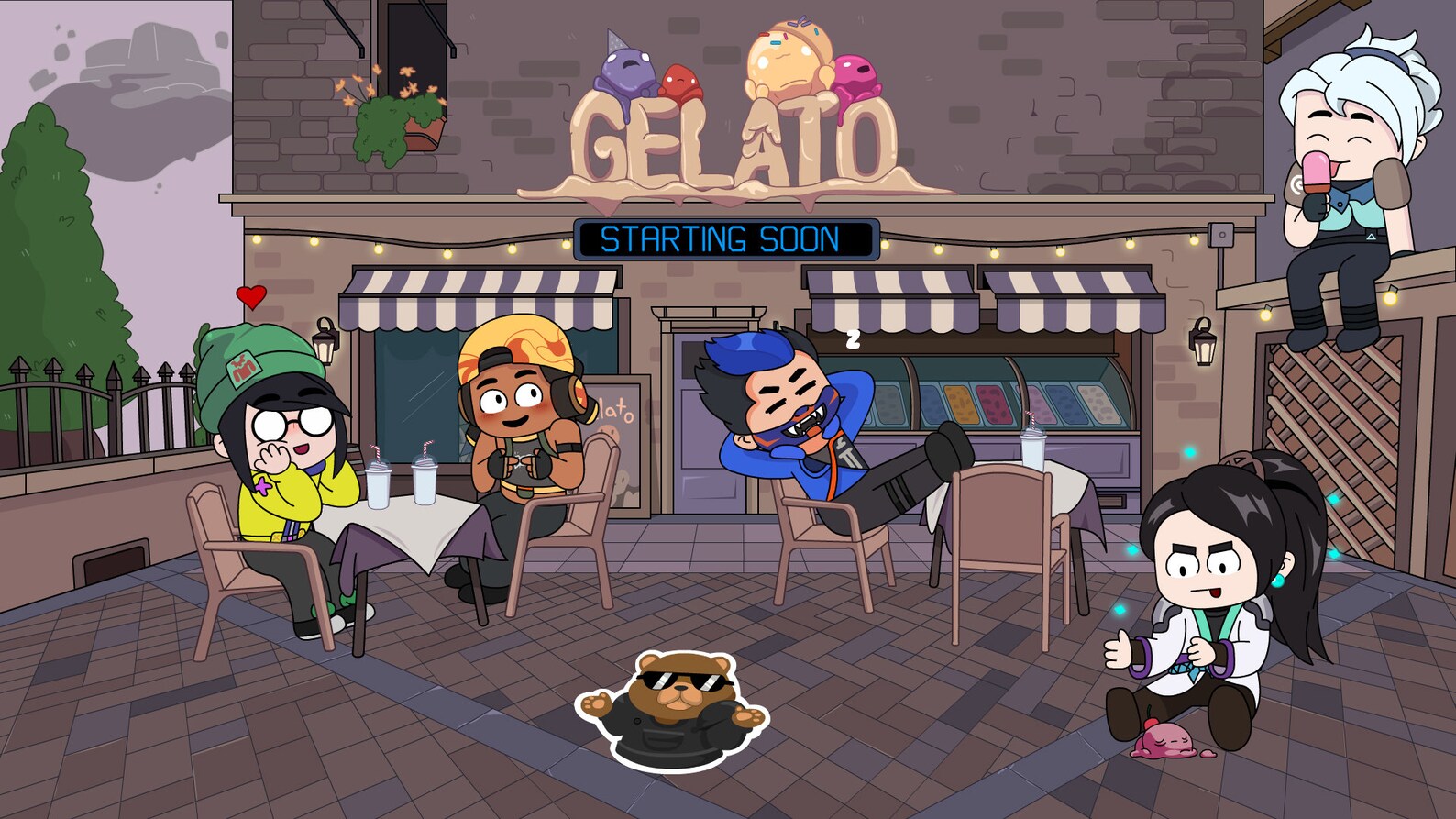 Valorant Team Background / Stream starting soon / Be right - Etsy España