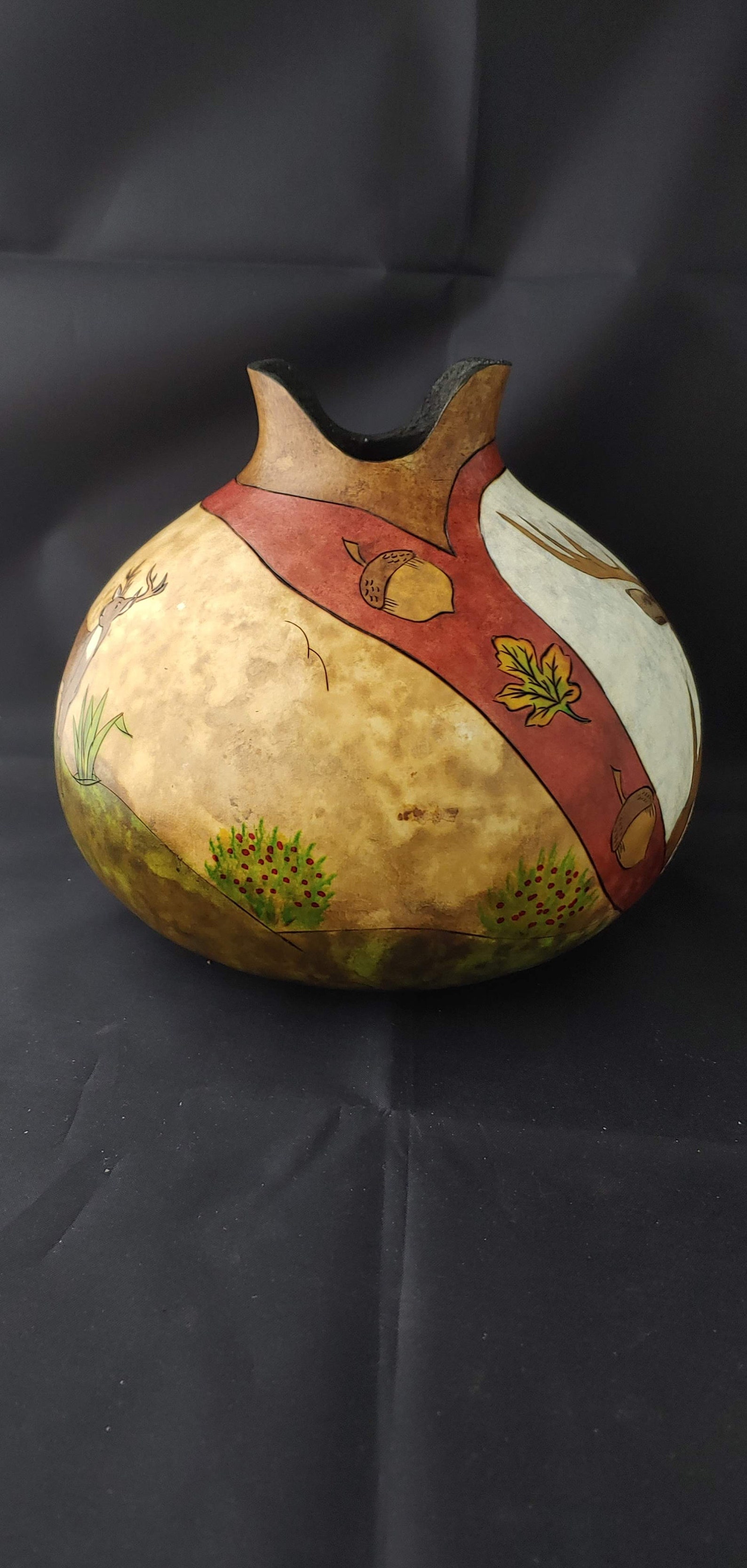 Buck Gourd Pot - Etsy