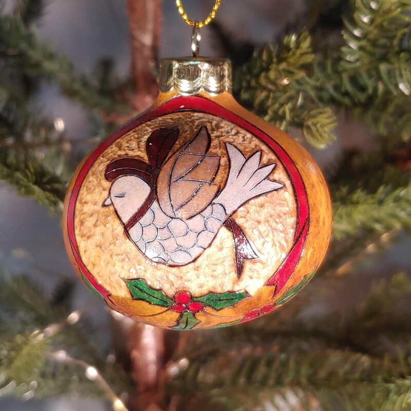Turtle Dove Ornament - Etsy