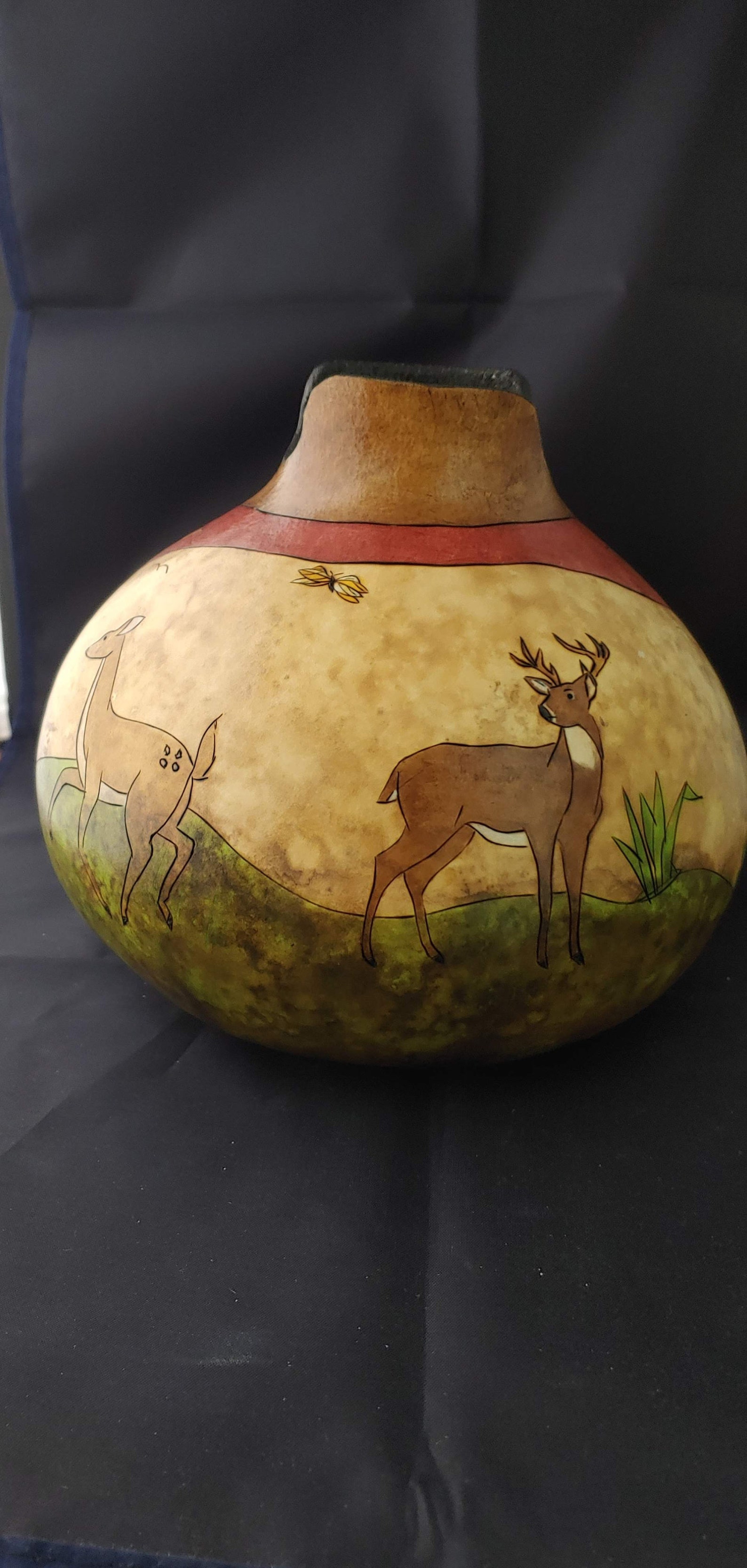 Buck Gourd Pot - Etsy