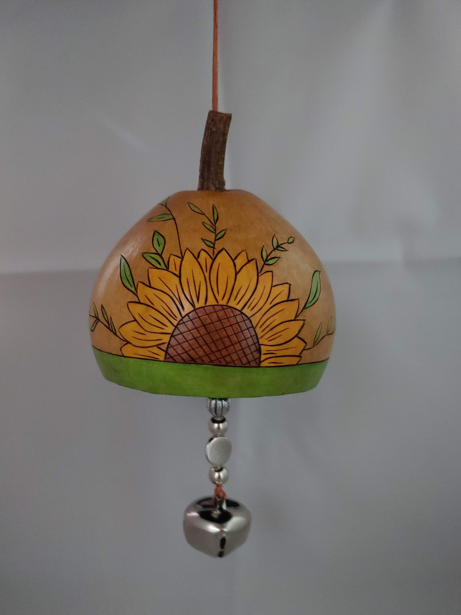 Sunflower Gourd Bell - Etsy