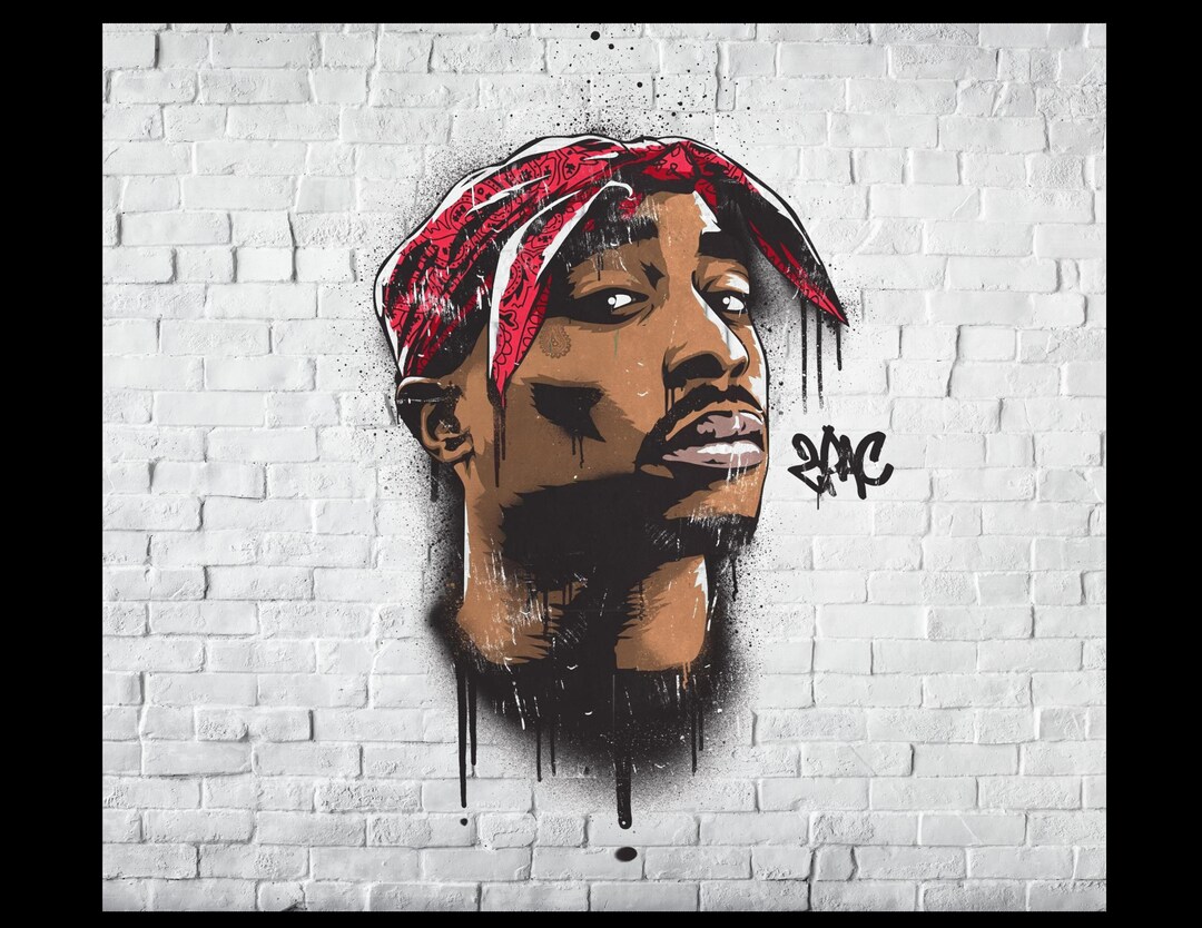 2pac Wrap or Background - Etsy