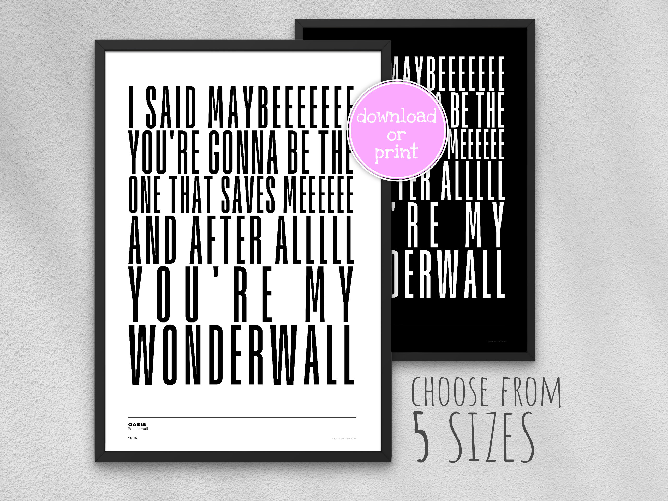 Wonderwall Lyrics