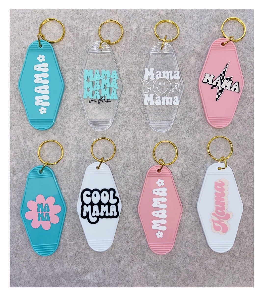 Mama Motel Keychains Mothers Day Gift Anniversary Gift Gift for Her ...