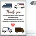 Delivery Driver Appreciation Sign Thank You Sign Snack & - Etsy