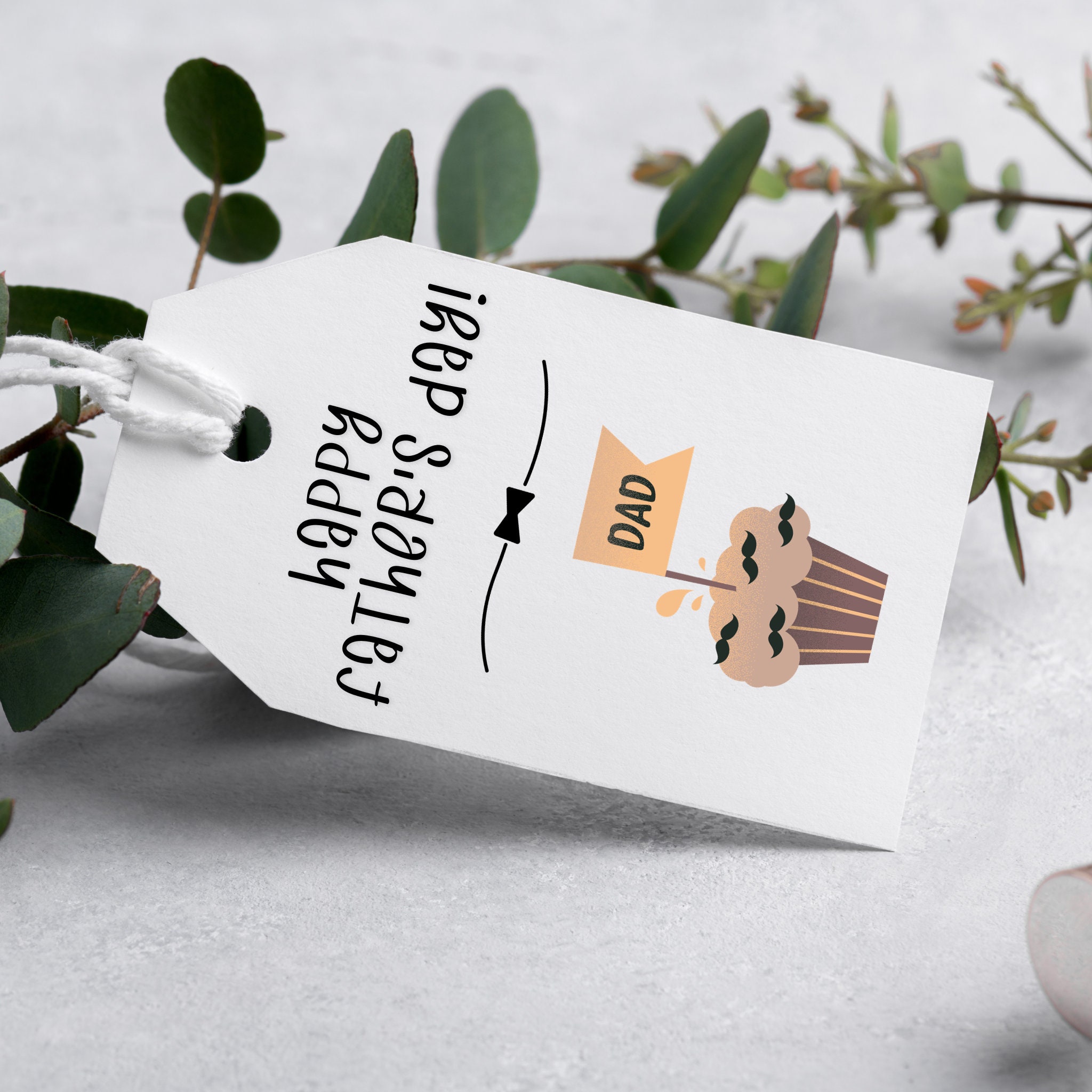Happy Father's Day Gift Tags, Gift for Dad, 9 Printable Gift Tags ...