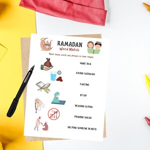 Ramadan Activity for Kids Printable Eid Activities Kids - Etsy