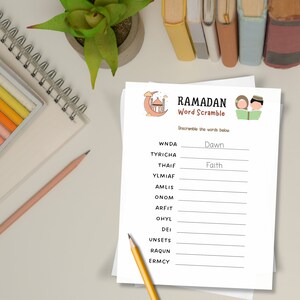 Ramadan Activity for Kids Printable, Eid Activities, Kids Ramadan ...