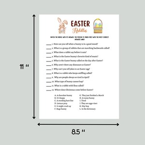 Easter Riddle Me This Game Printable, Easter Party Game, Easter ...