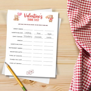 Valentine's Day Game Bundle for Kids Printable, Valentines Kid Games ...