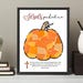 Fall Pumpkin Torn Paper Craft Printable for Kids, Thanksgiving Bible ...